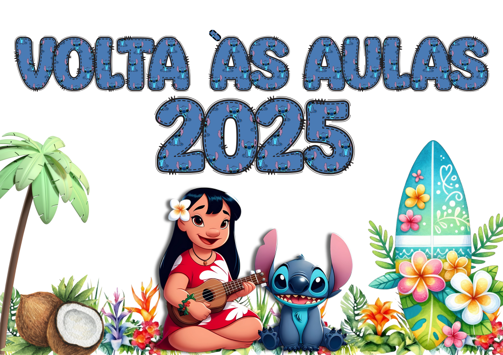 LETRAS DO ALFABETO – STITCH – Arrisque e Rabisque
