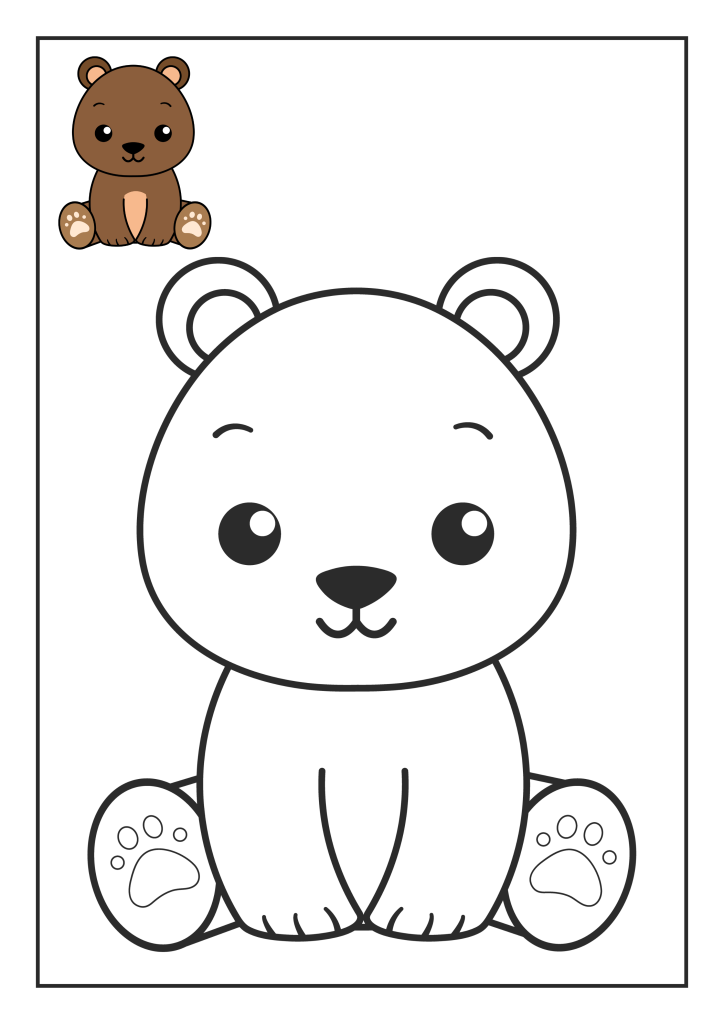 ANIMAIS FOFOS PARA COLORIR – Arrisque e Rabisque